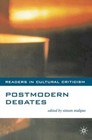 Postmodern Debates by Simon Malpas: New 9780333765364| eBay