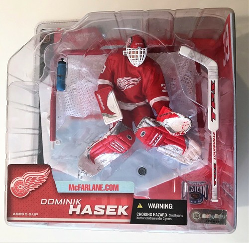 McFarlane DOMINIC HASEK Detroit Red Wings NHL Figure! Series 7! | eBay