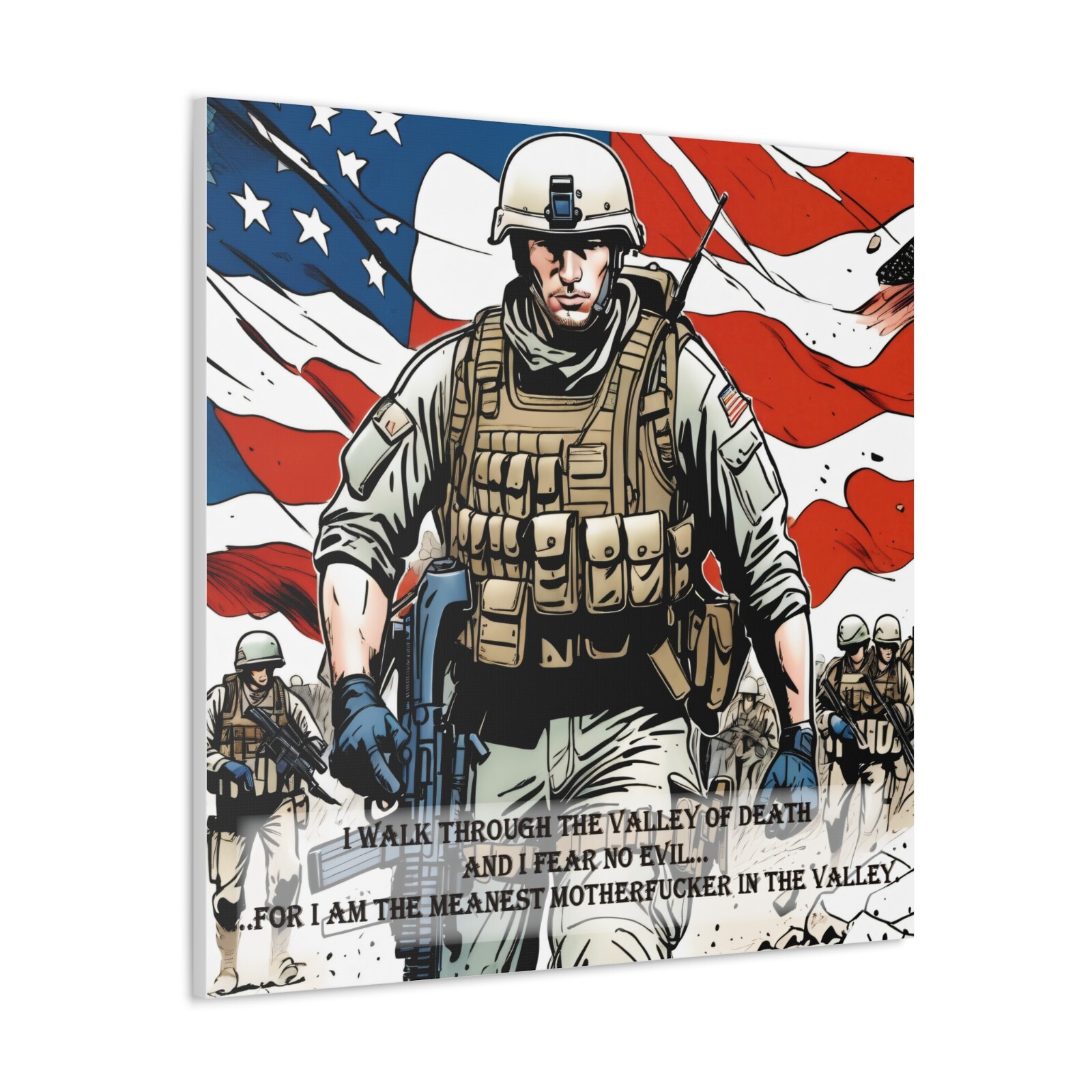 Military Art art prints on canvas, USAF, USMC, USN, USArmy | eBay