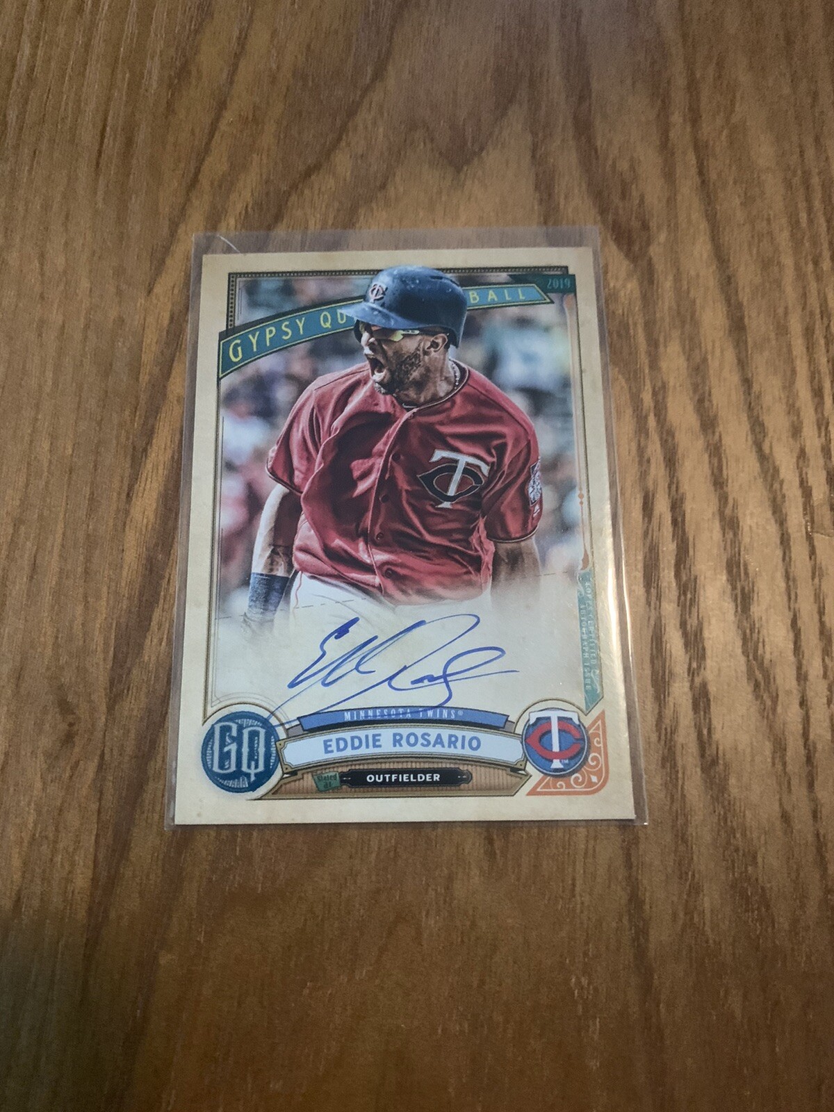 Eddie Rosario Autograph 2019 Tops Gypsy Queen Auto Twins / Atlanta ...