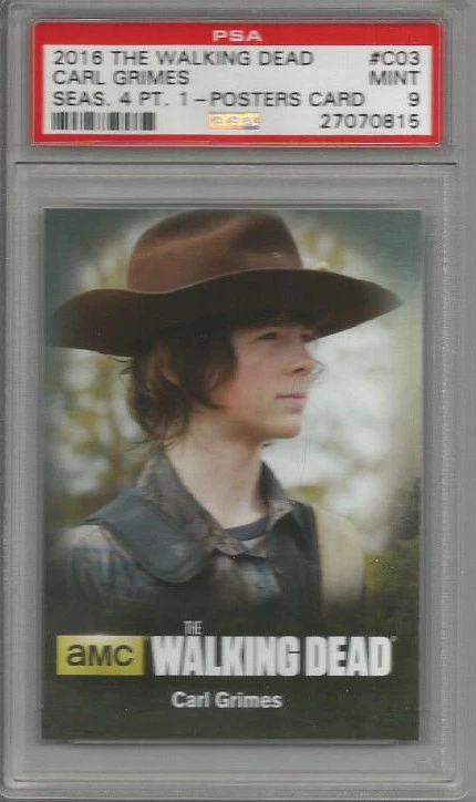 Walking Dead Season 4 Carl Poster