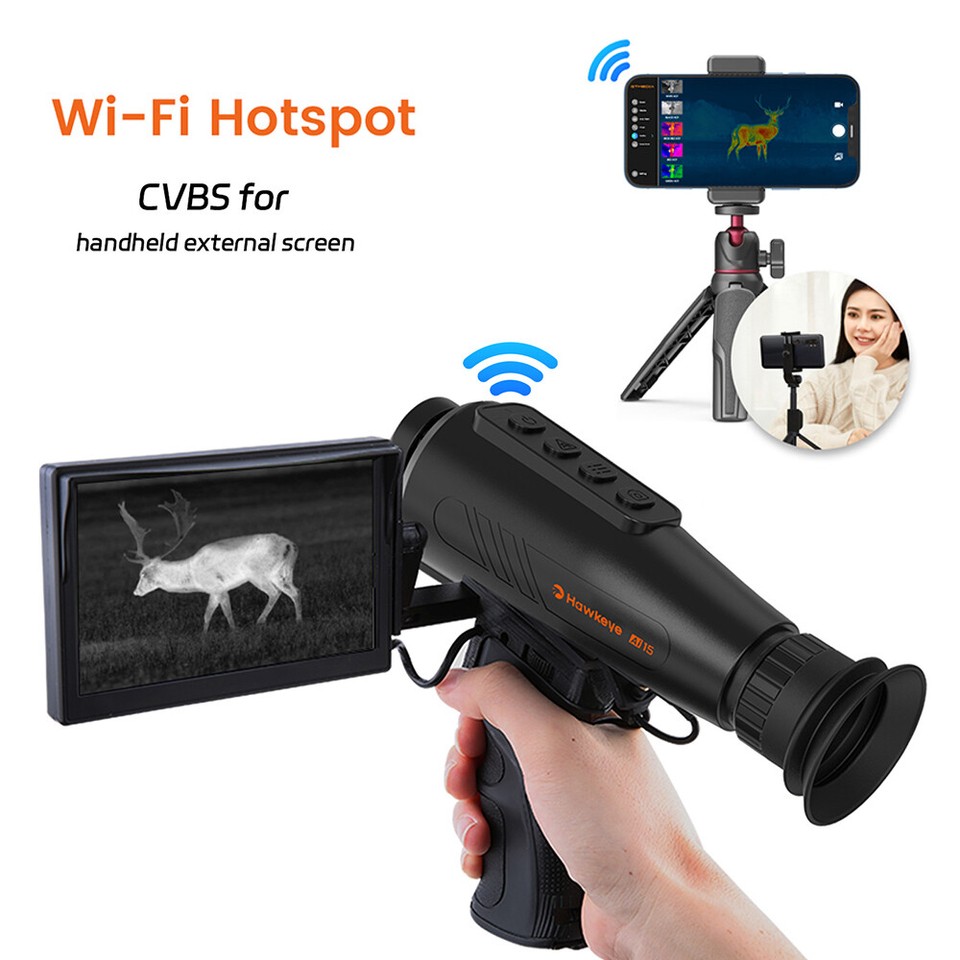 Ai15 Thermal Imager Night Vision Monocular Hunting Camera Heat Imaging ...