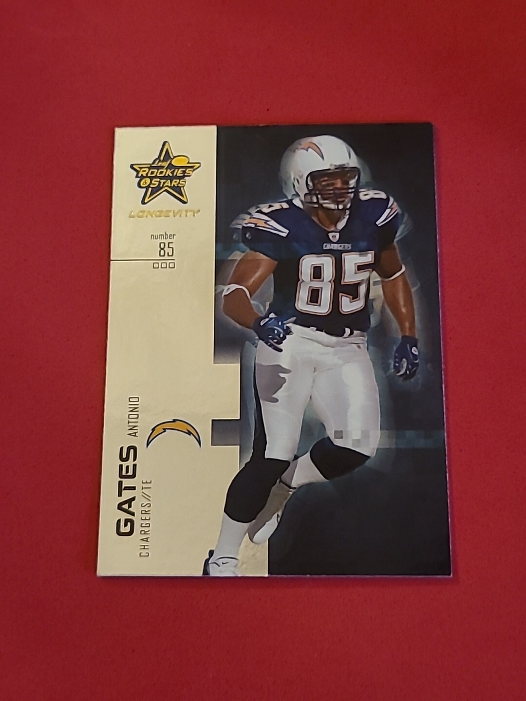 2007 Antonio Gates Leaf Rookies & Stars Longevity #100 | eBay