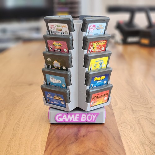 Nintendo Gameboy Advance Cartridge Tower (20 cartridges) Case ...