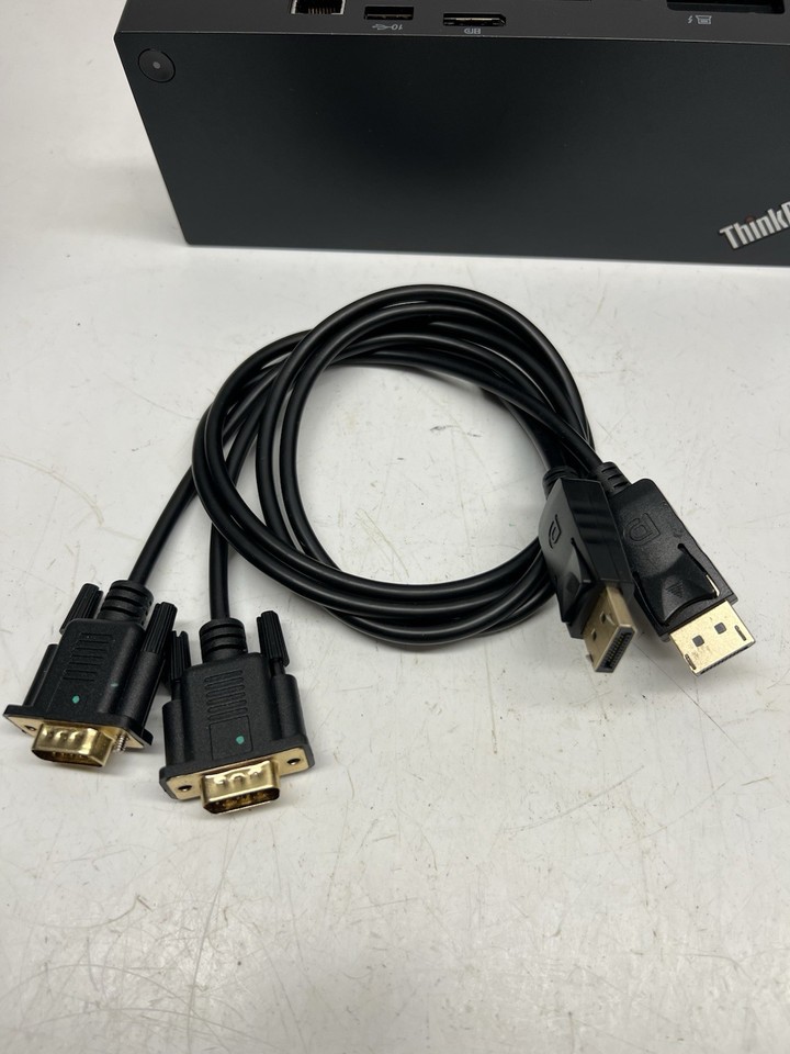 Lenovo ThinkPad Thunderbolt 4 Workstation Dock Type 40B0 DK2131 ...