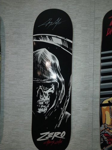 Chris Cole Signed Zero Reaper Skateboard Deck | eBay