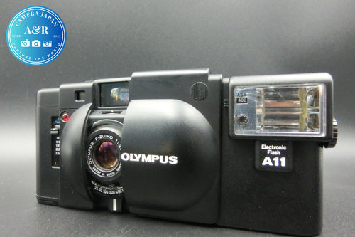 Appareil photo argentique Olympus XA télémétrique 35 mm flash A11 [NEUF ...