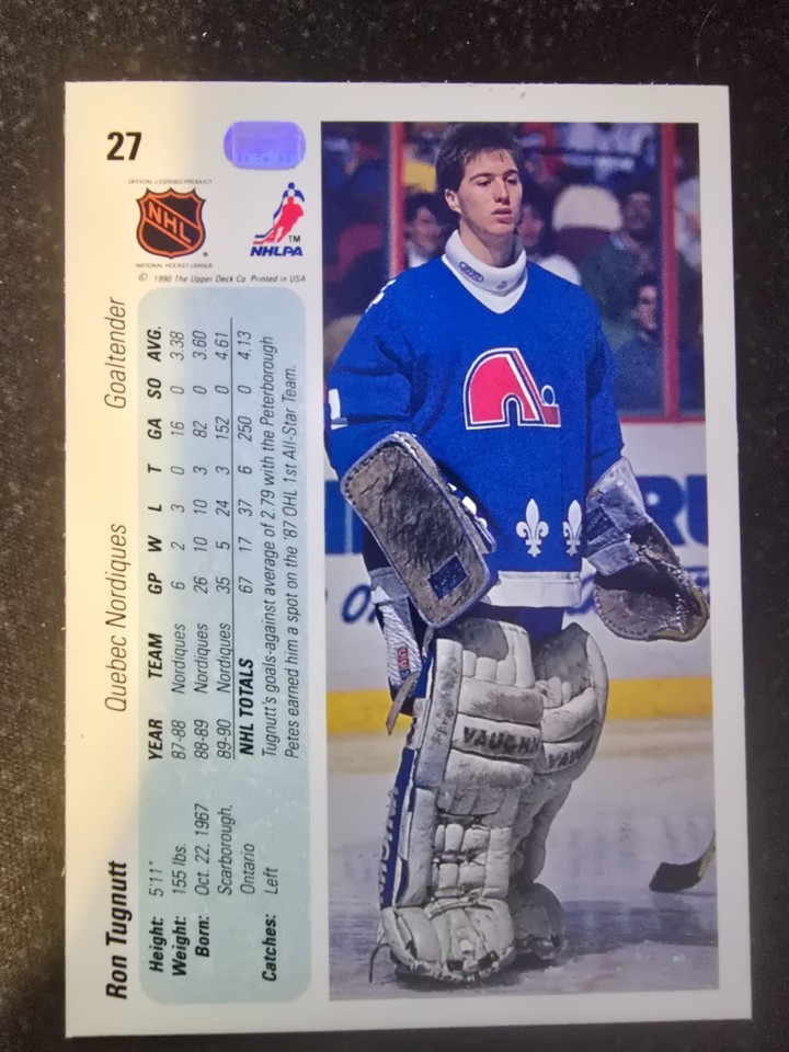 U.D. 90-91 Base Set NHL #20-30 Hockey cards! U-Pick Combine to fill ...