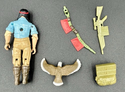 GI Joe Spirit 1984 100% Complete Large Symbol Variant Nice Blue Color ...