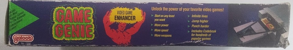 NES Game Genie CIB w Original Manual & 4 Code Update Manuals NINTENDO ...