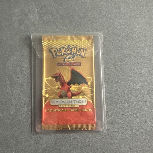 EMPTY Pokemon Expedition Base E-Series Charizard Art Booster Pack 🔥 | eBay