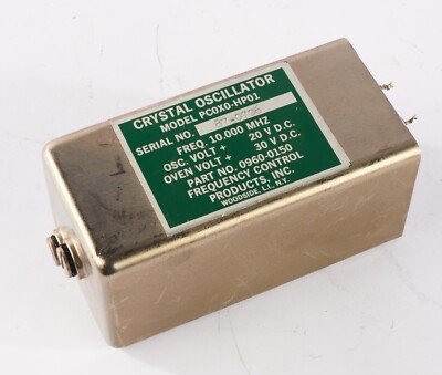 Crystals & Oscillators - Crystal Oscillator 10 Mhz