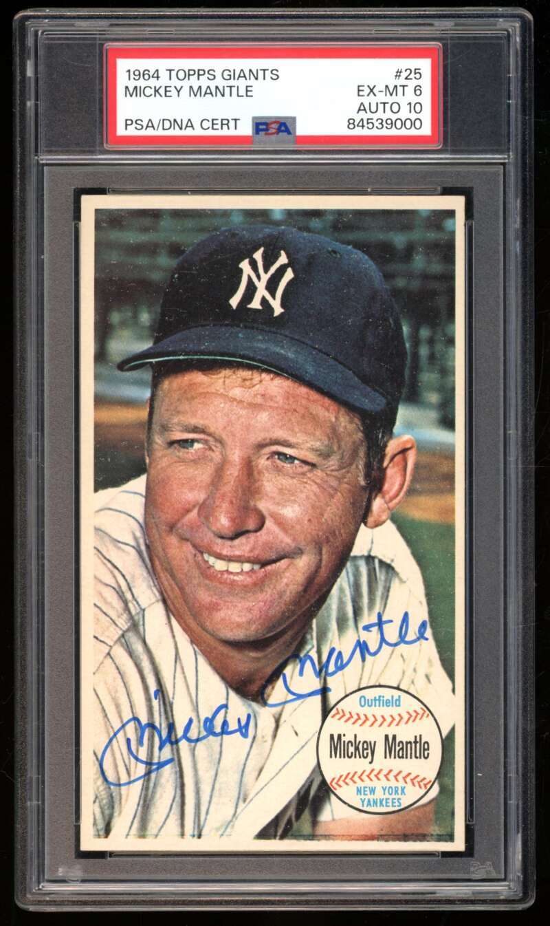 Mickey Mantle | Autographed Baseball Memorabilia & MLB Merchandise
