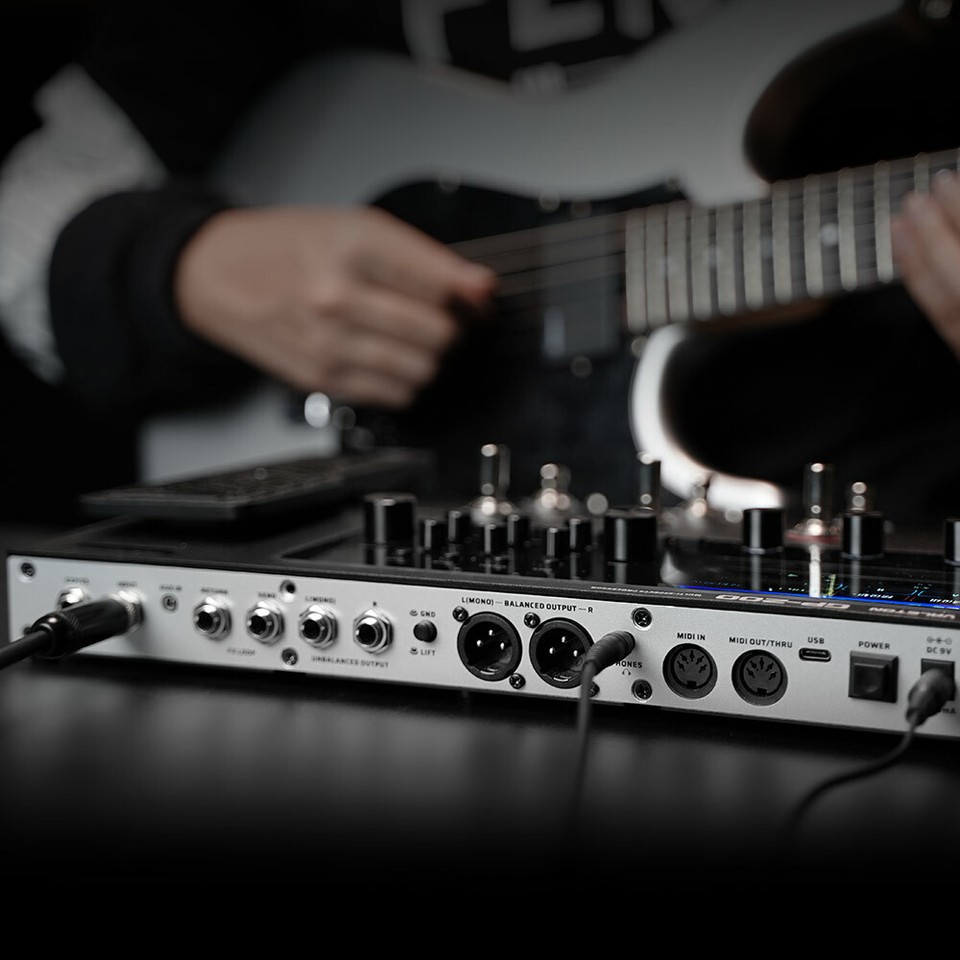 Valeton GP-200 Guitar Bass Amp IR Cabinet FX Loop MIDI I/O Expression ...