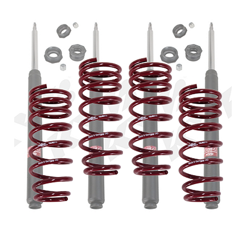 KYB 4 SHOCKS & VOGTLAND GERMAN LOWERING SPRING for NISSAN S30 DATSUN ...