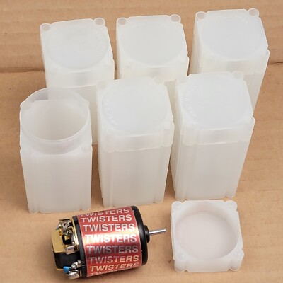 6 Motor Storage Tubes For 540 Sized Motors Twister Trinity Reedy ...