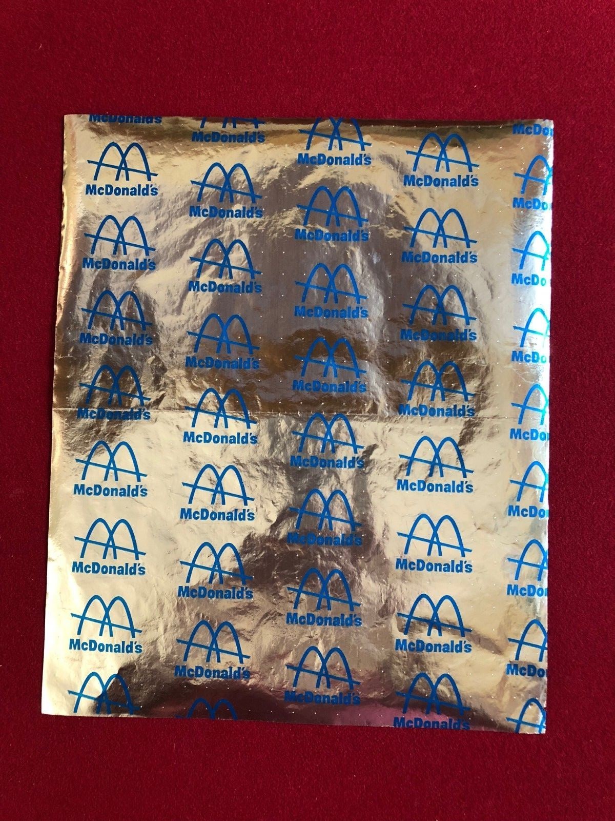 Mcdonalds Hamburger Wrapper