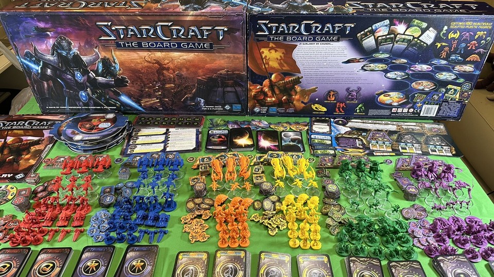 StarCraft board game, Blizzard Licensed, flight fantasy games, FFG ...