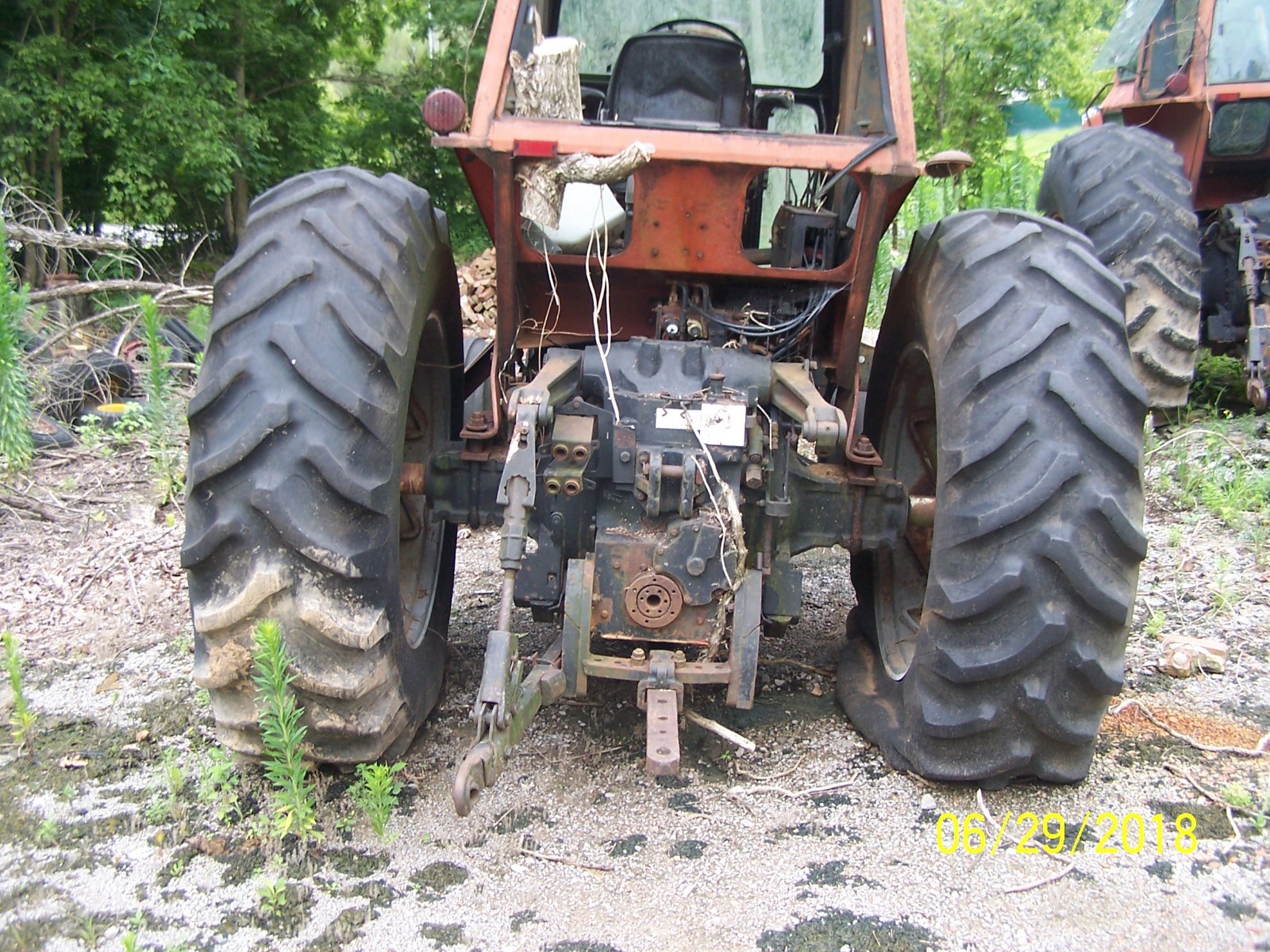 AC ALLIS CHALMERS 7020 TRACTOR WITH FRONT WEIGHTS | eBay