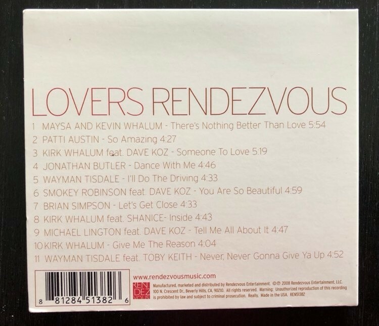 Lovers Rendevous Music CD | eBay
