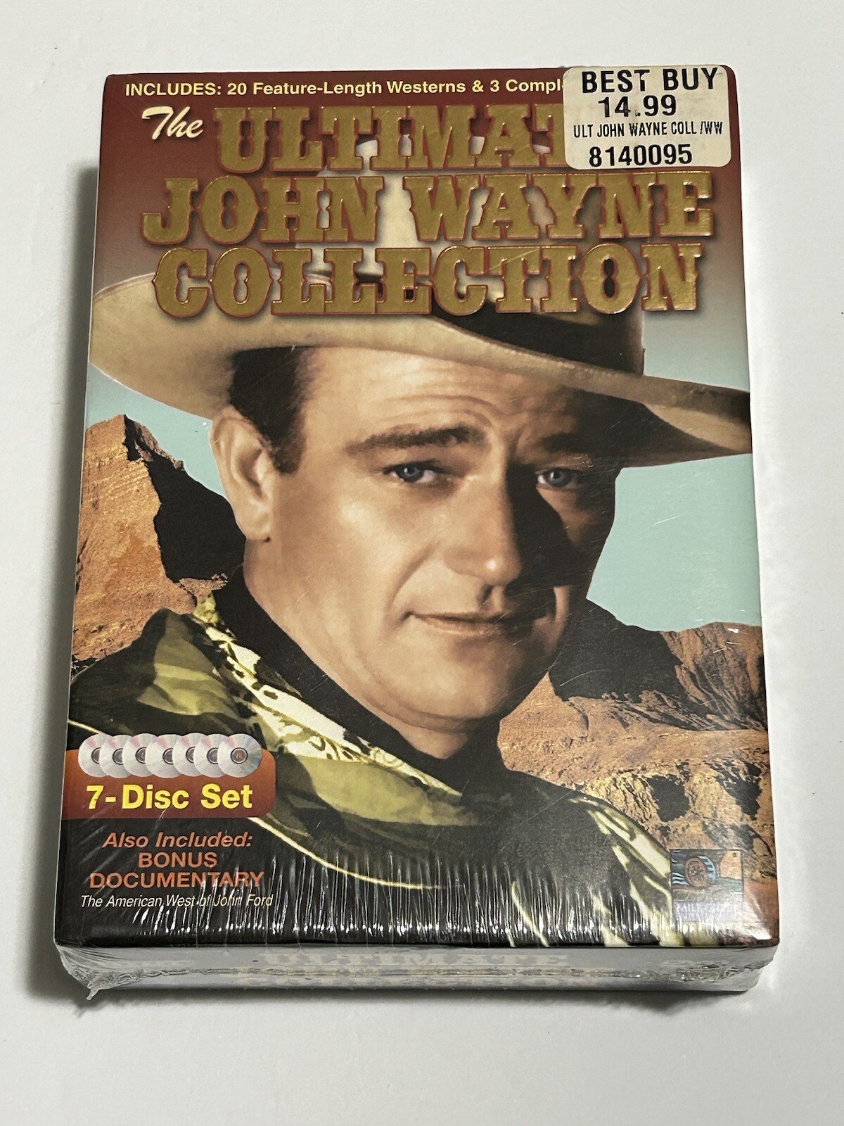 Ultimate John Wayne Collection 7 Disc Set -Bonus Documentary 20 Movies ...