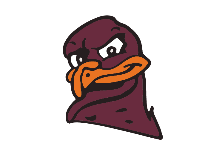 Virginia Tech Hokie Bird Logo