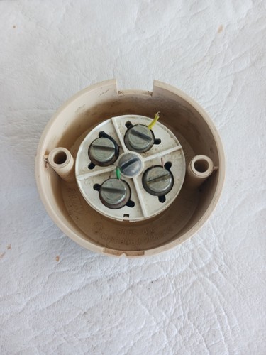 Vintage Bell System Telephone cream color 4 Line Box | eBay