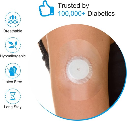 Freestyle Sensor Adhesive Bandage Patches for Libre 2 Cover 60 Pack | eBay
