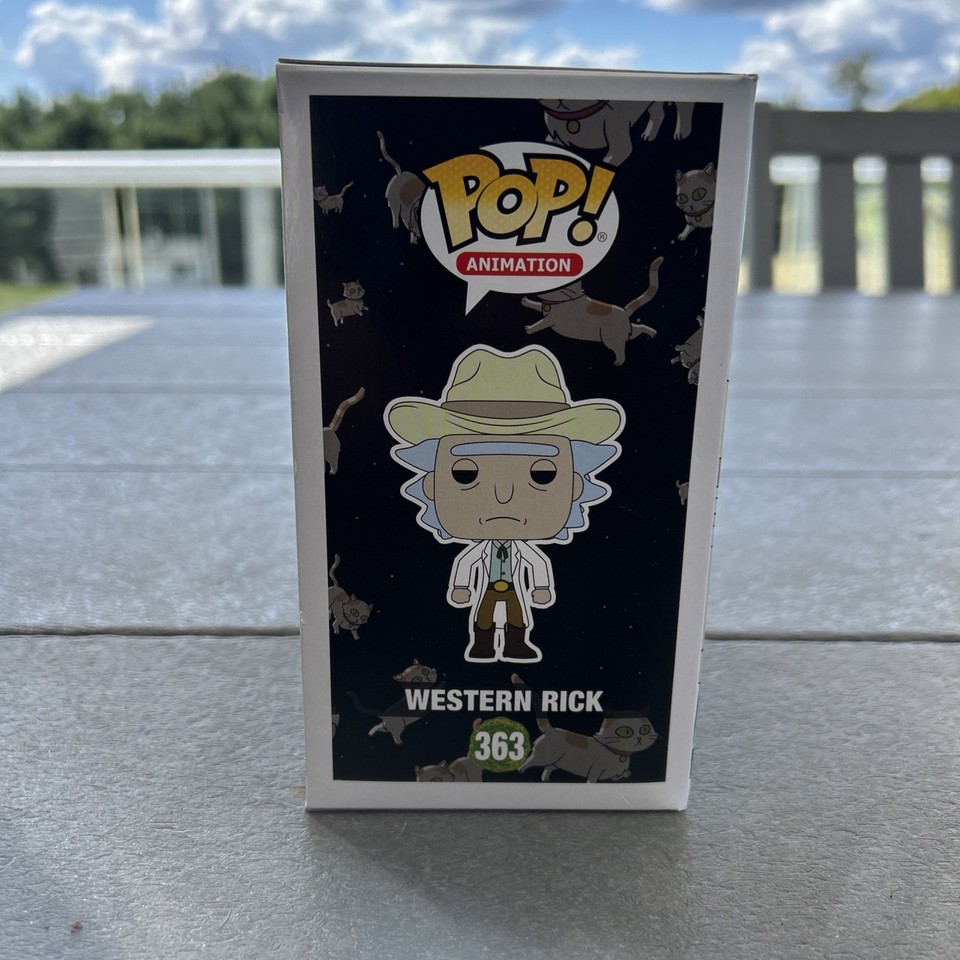 Funko Pop! Rick and Morty - Western Rick Sanchez #363 Summer Convention ...