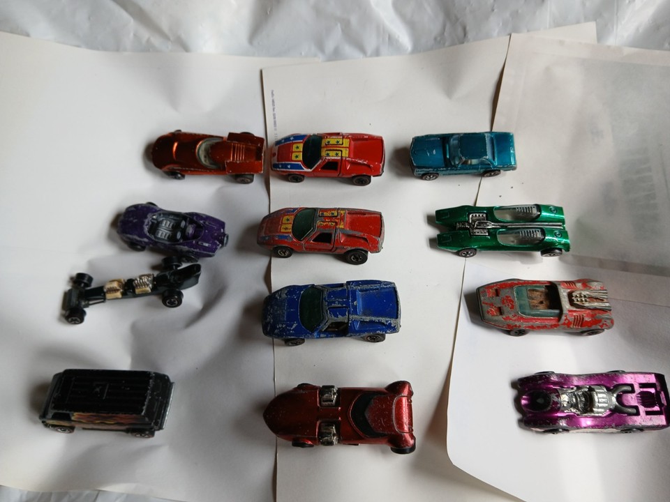 Vintage Lot of Hot Wheels All REDLINE Diecast Cars Red Line C111 | eBay