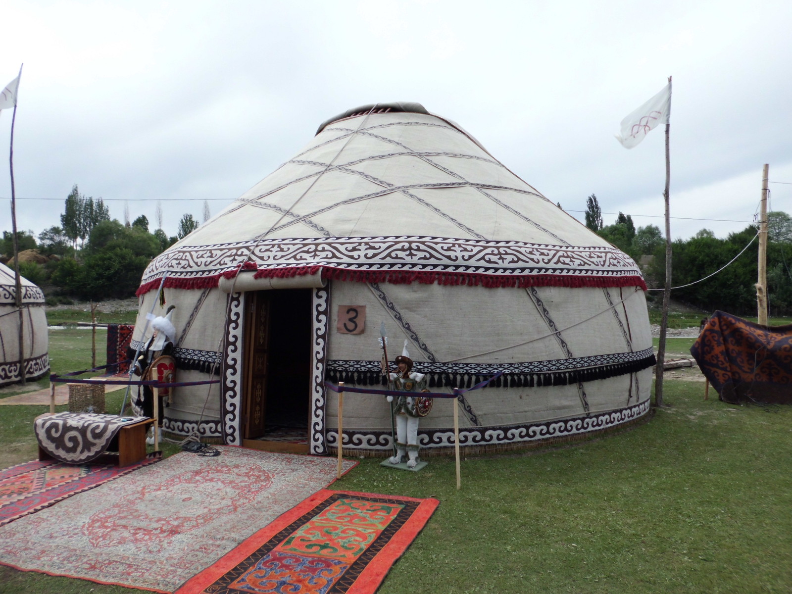 Jurta Jurte aus Kirgisien Kasachstan ∅ 8,0m Ger Filz Yurt Yurta Юрта | eBay