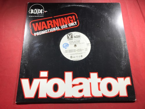 W3-27 VIOLATOR Next Generation .. 12” SINGLE .. WHITE LABEL PROMO ...