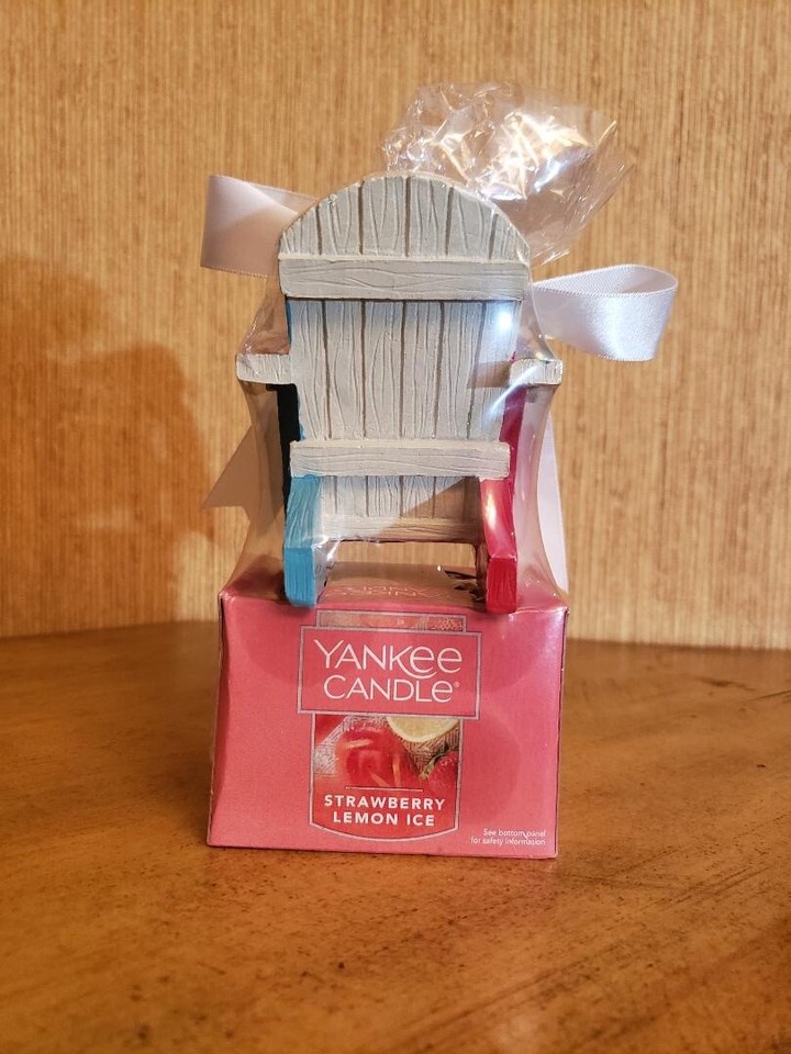 Yankee Candle Adirondack Beach Chair Tealight Holder | eBay