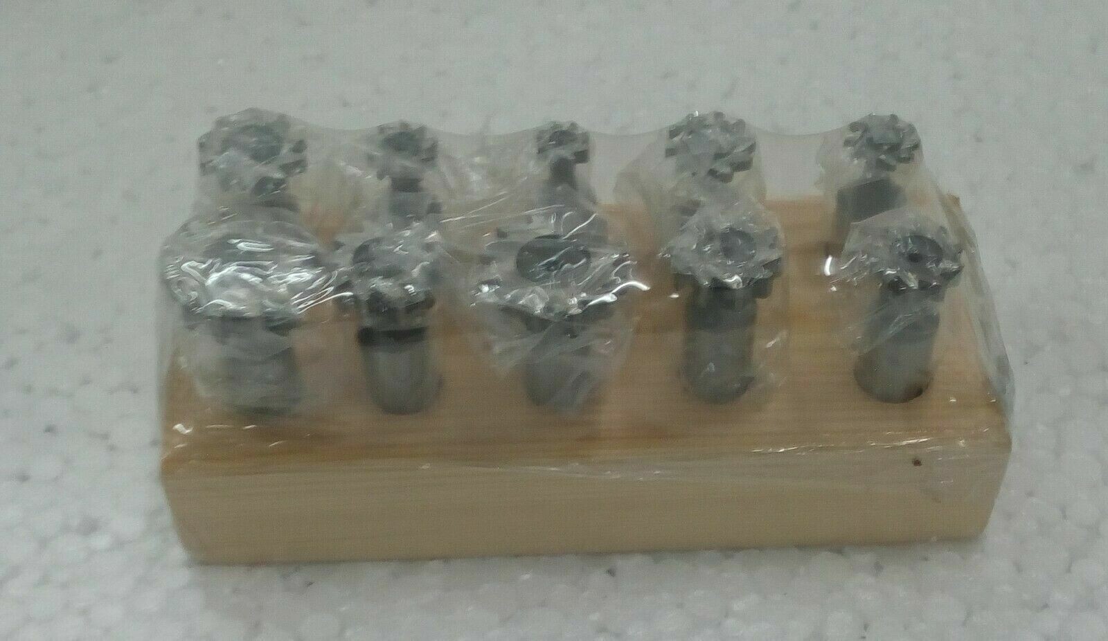 10 Pieces HSS Woodruff Key Cutter Set Made Of German Imported M2 Grade ...