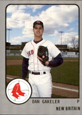 1988 New Britain Red Sox ProCards #904 Dan Gakeler Burlington New ...