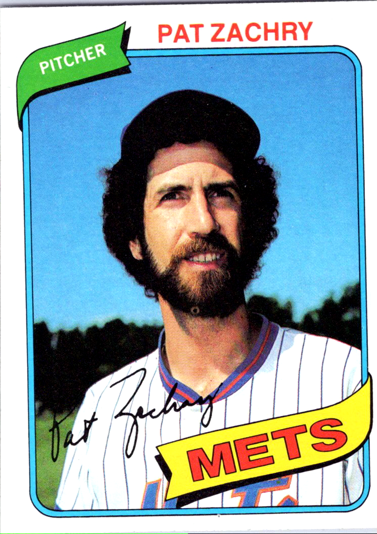 1980 Topps #428 Pat Zachry New York Mets NM | eBay