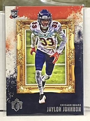 2020 Panini Chronicles Gridiron Kings Jaylon Johnson RC Chicago Bears # ...