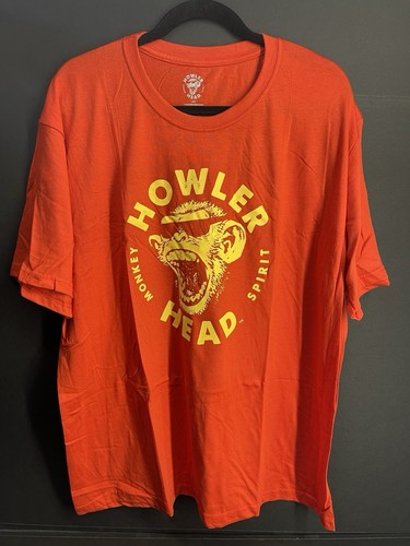Howler Head Monkey Kentucky Bourbon Whiskey T-Shirt Red UFC Mens Size ...