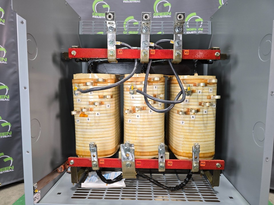 NEW 45 KVA STEP UP Dry Transformer 208 Delta to 480Y/277 Hammond ...