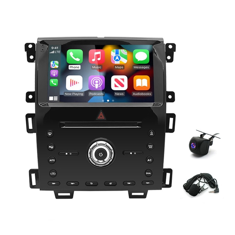 2+32G Car Radio Stereo Android 13 GPS Navi Wifi FM 2+32G For Ford Edge ...