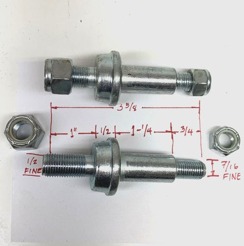 Universal Tube Shock Mount Studs 5/8" O.D. hot rods custom racing | eBay