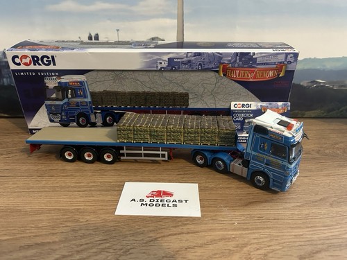 Corgi Modern Truck CC13825 Mercedes Actros Flatbed & Load Charlie ...