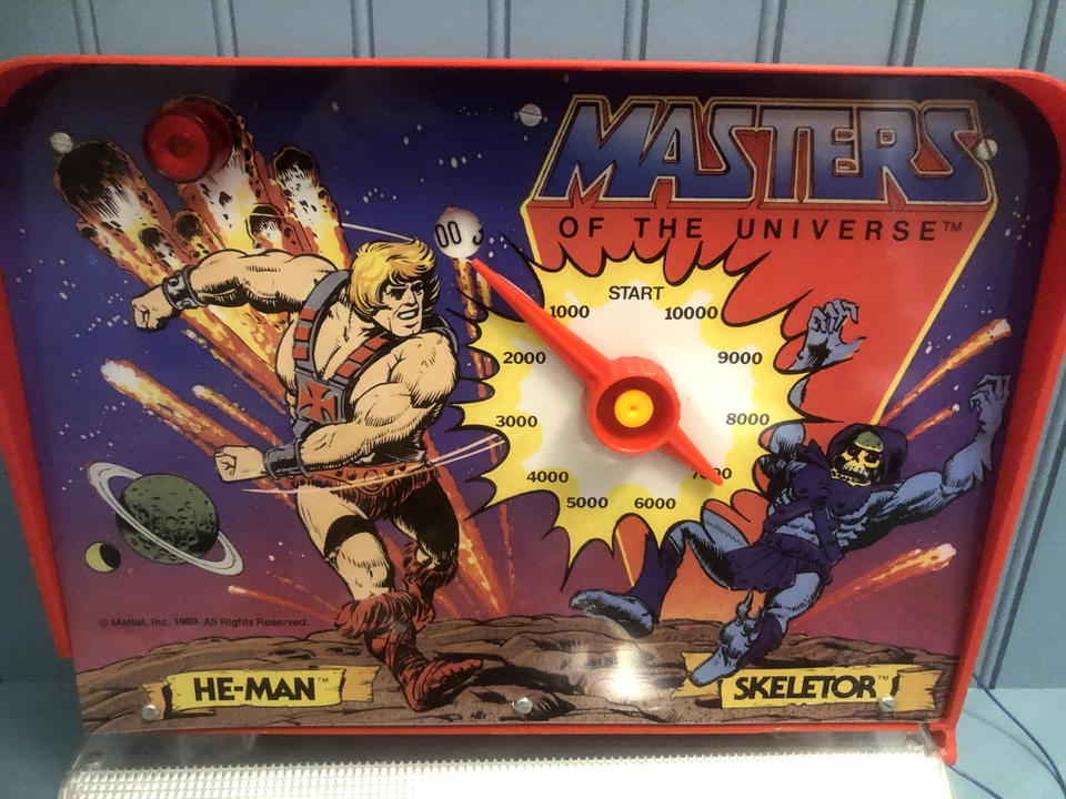 Vintage Masters Of The Universe He-Man Pinball Machine Play-set | eBay