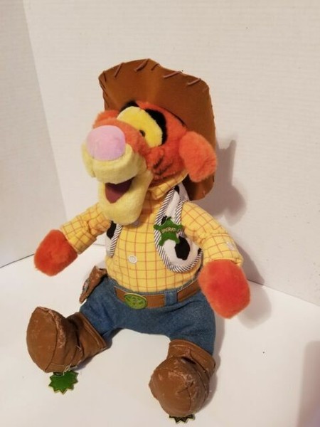 Disney Tigger Toy Story Woody Cowboy Stuffed Animal Plush 12 Costume ...