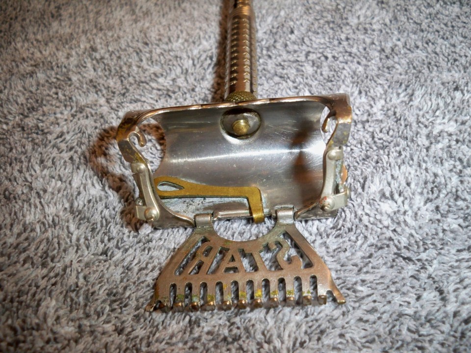 Kampfe Bros 1895 Star Safety Razor With Case & Blade - Complete - Clean ...