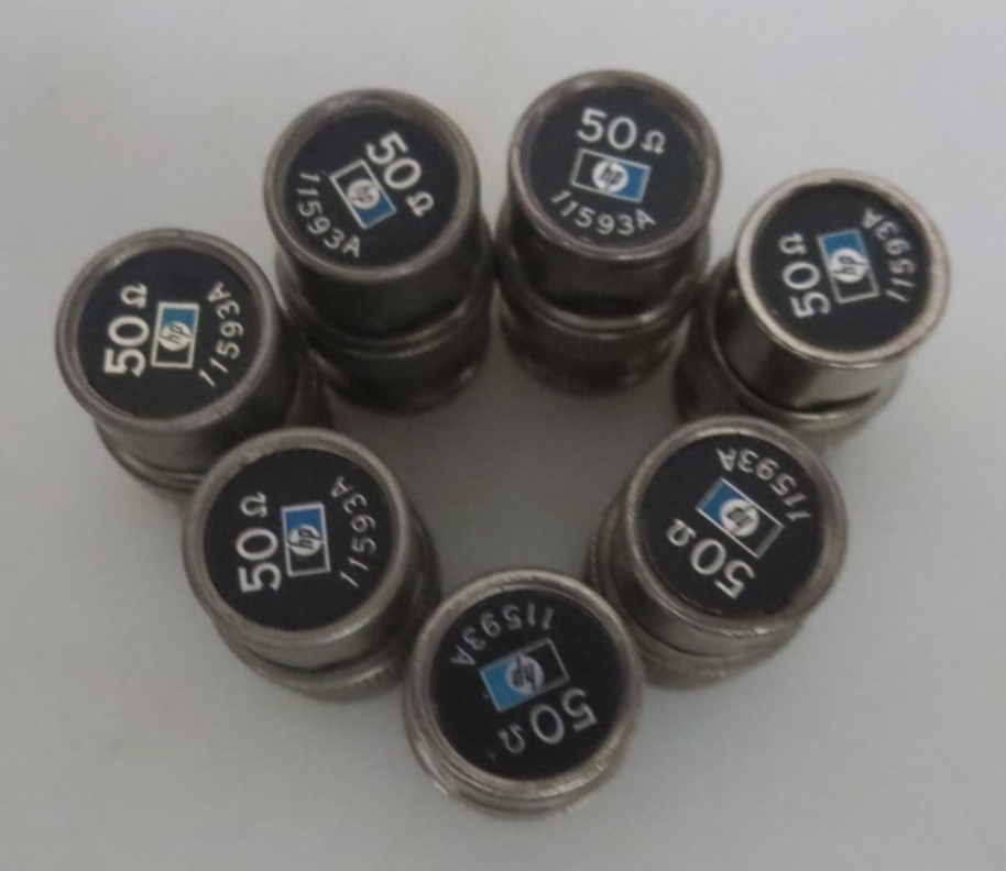 QTY 7 HP 11593A 50 OHM TERMINATION Load RF Test Lab / Ham Radio | eBay