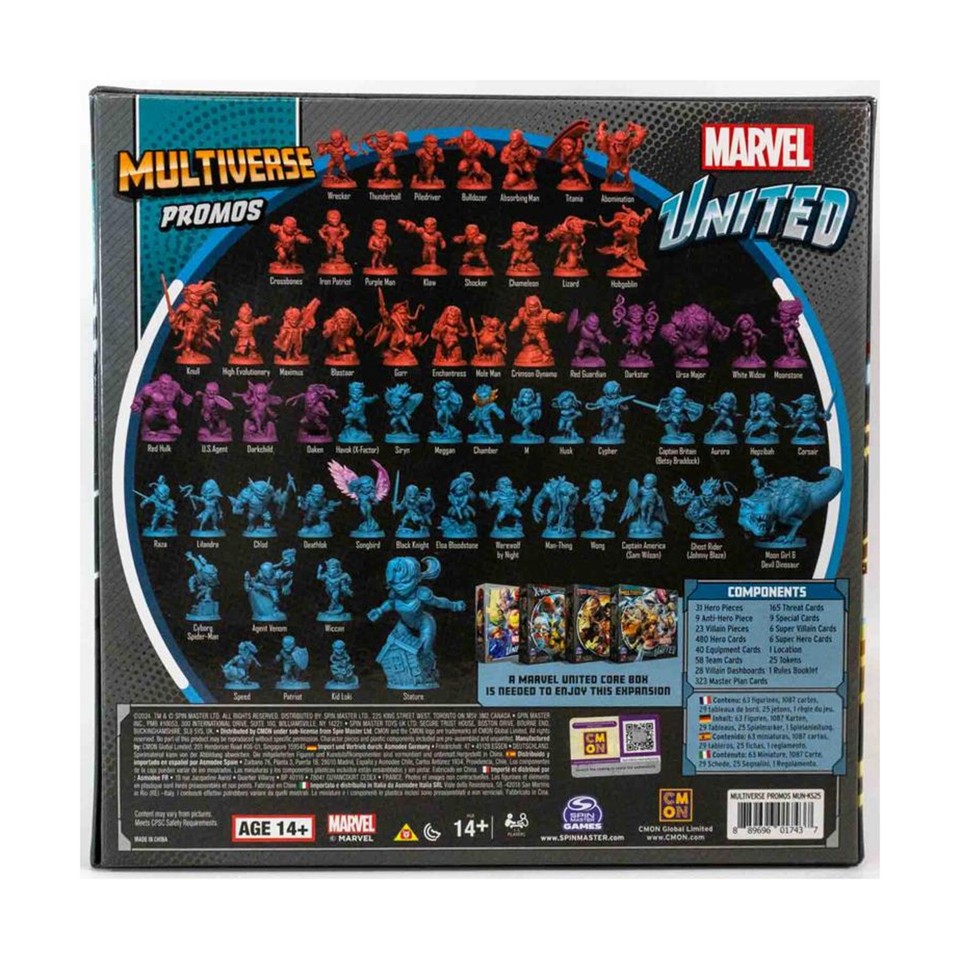 CMON Board Game Multiverse - Kickstarter Promos Box (Missing 9 Figures ...