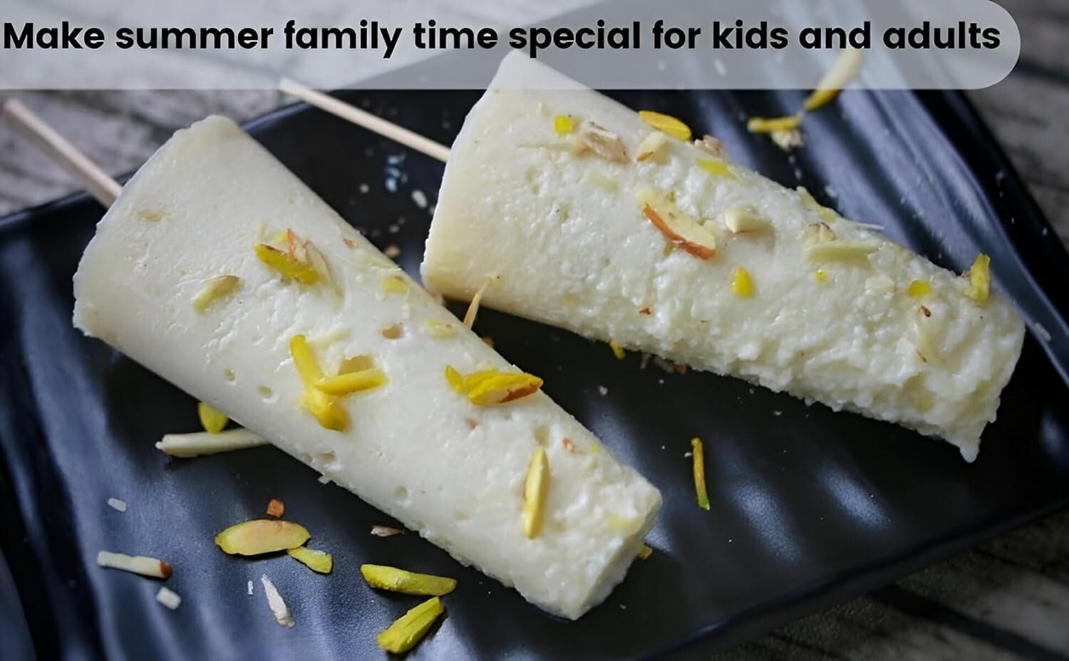 Aluminium Kulfi Mould Set Ice Cream Kulfi Maker- 12 Pieces (Without ...