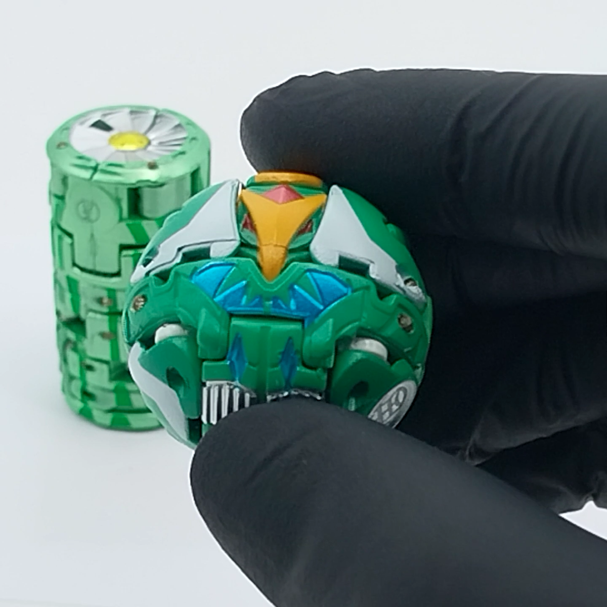 Bakugan Plitheon VENTUS VOLKAOS & TAVANEL!! RYUSEI ROBO 流星ロボ!!