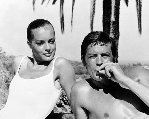 Alain Delon And Romy